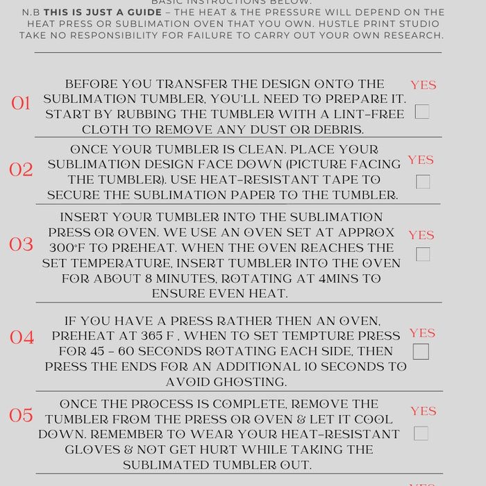 Custom Sublimation Gang Sheets – Hustle Print Studio