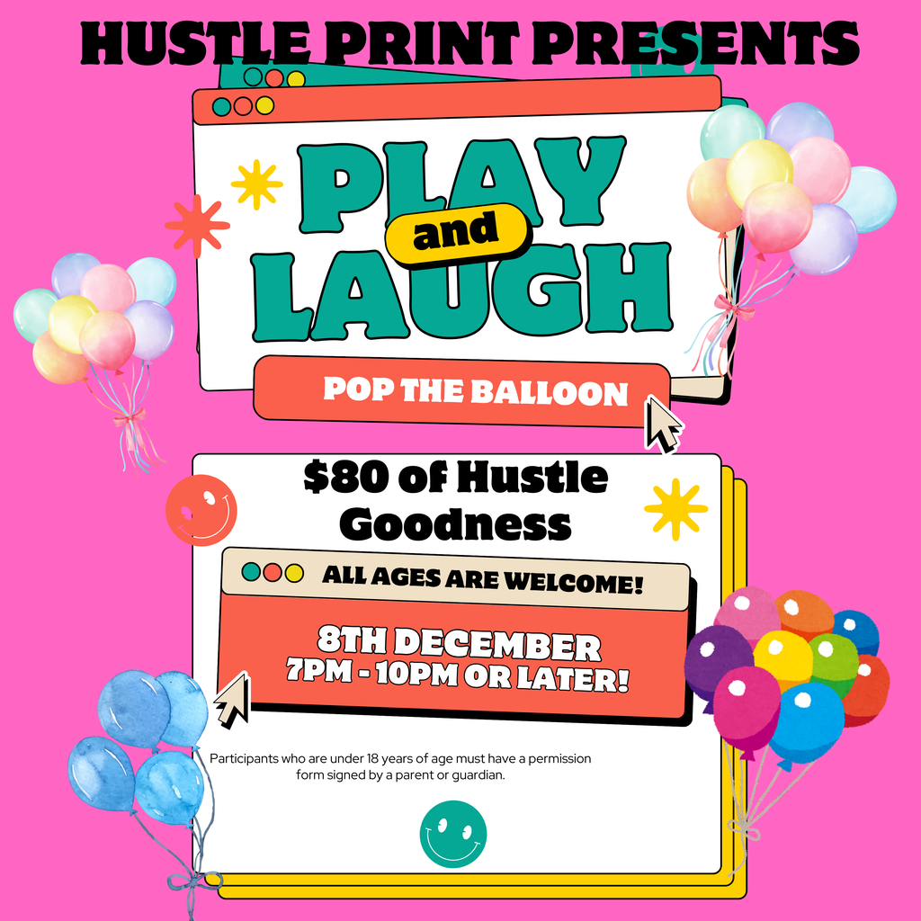Games Night – Hustle Print Studio