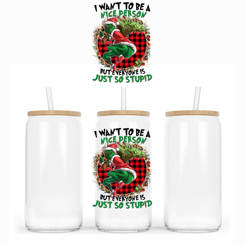 I WANT TO BE A NICE PERSON BUT EVERYONE IS STUPID - INSTOCK Single Dec ...