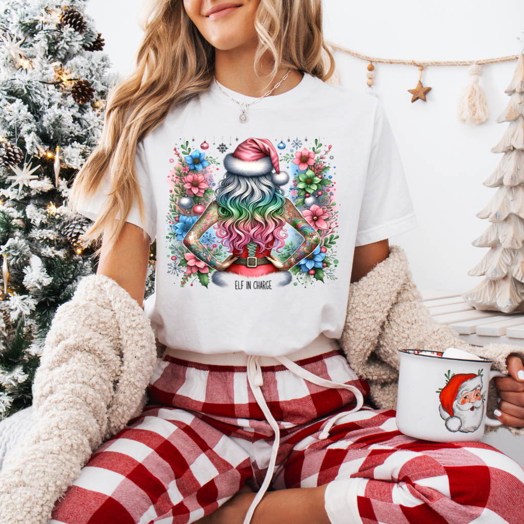 ELF IN CHARGE - DTF – Hustle Print Studio