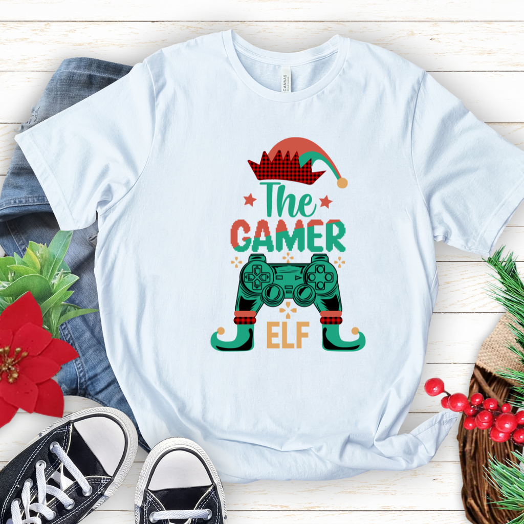 THE GAMER ELF- DTF – Hustle Print Studio