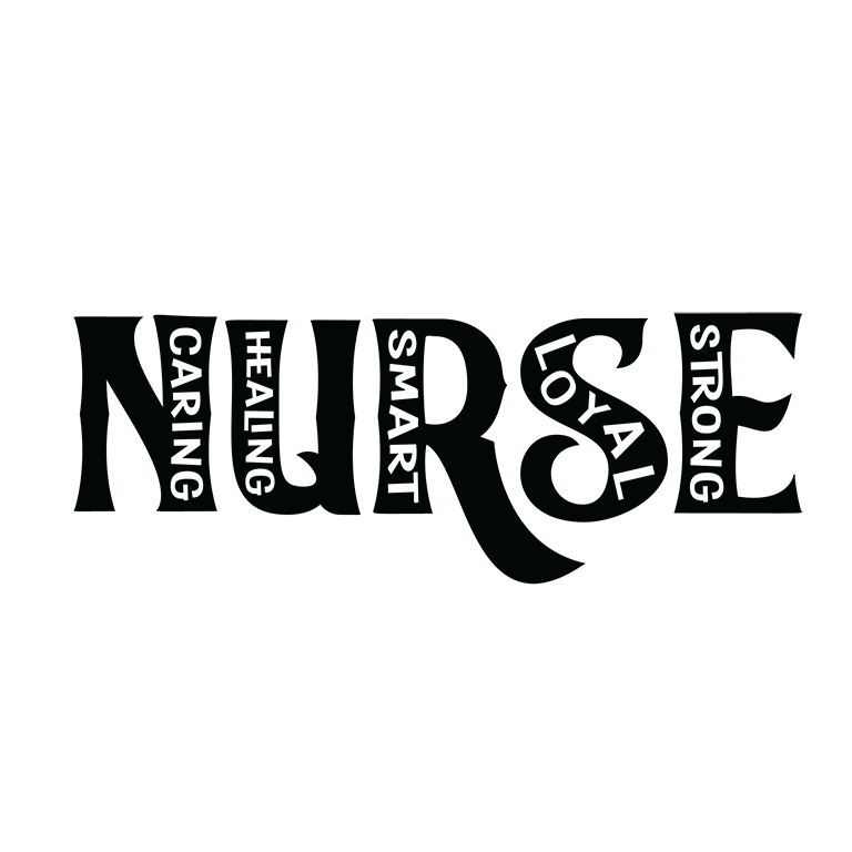 "Nurse" Transfer – Hustle Print Studio